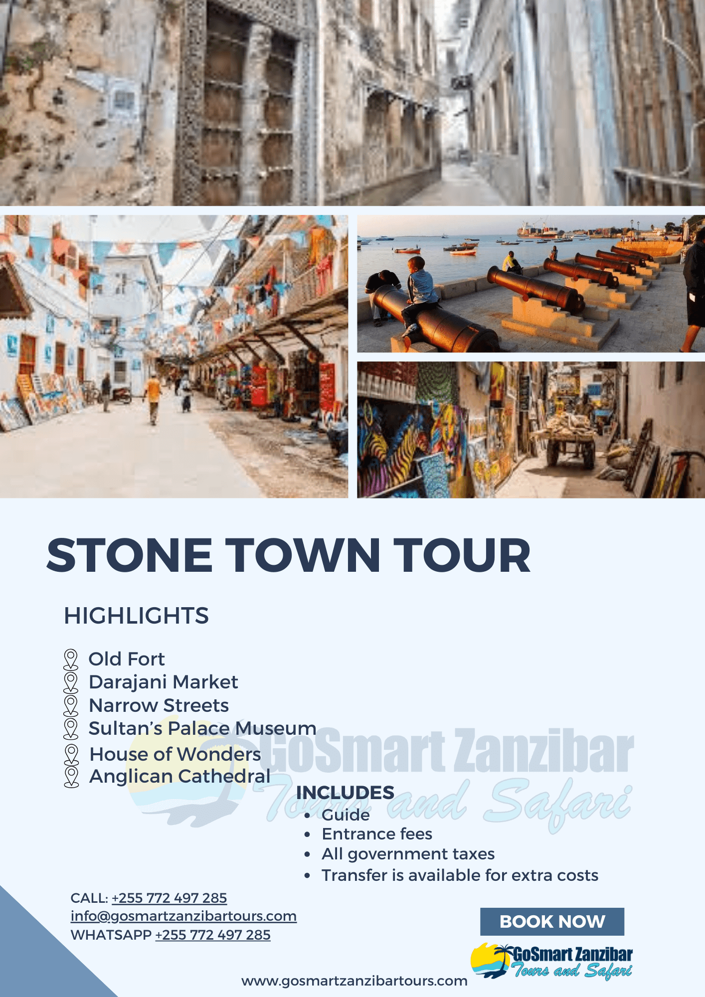 Stone Town Tour Zanzibar | Book Now