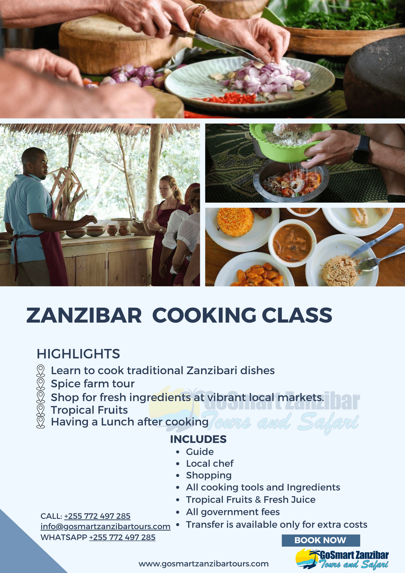 Zanzibar Cooking Class | Traditional Foods